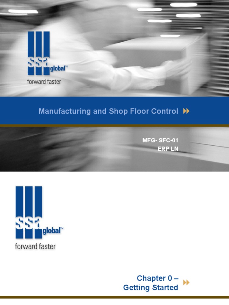 Manufacturing and Shop Floor Control in Infor LN | Download Free PDF ...