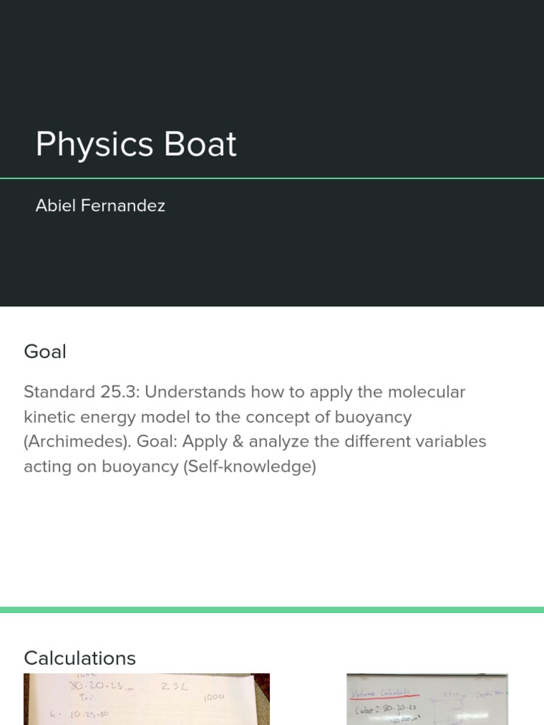 Physics Boat 2 | PDF | Computers