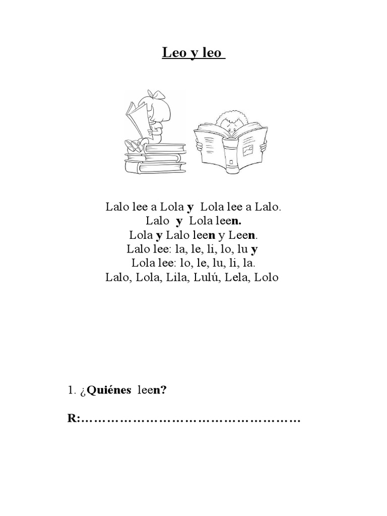 Leo y Leo | PDF | Naturaleza