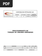 Tablas de Torque de Juntas y Procedimiento de Apriete Según ASME PCC-1 ...
