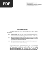 Deed of Retirement of One Partner and Admission of A New Partner-Deeds ...