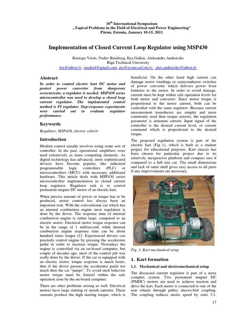 Msp Buck Regulator Closed Loop Pdf Microcontroller Analog To Digital Converter