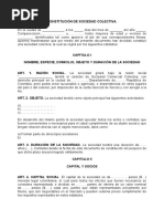 Modelo Ejemplo de Estatutos Sociedad Por Acciones Simplificada SAS | PDF
