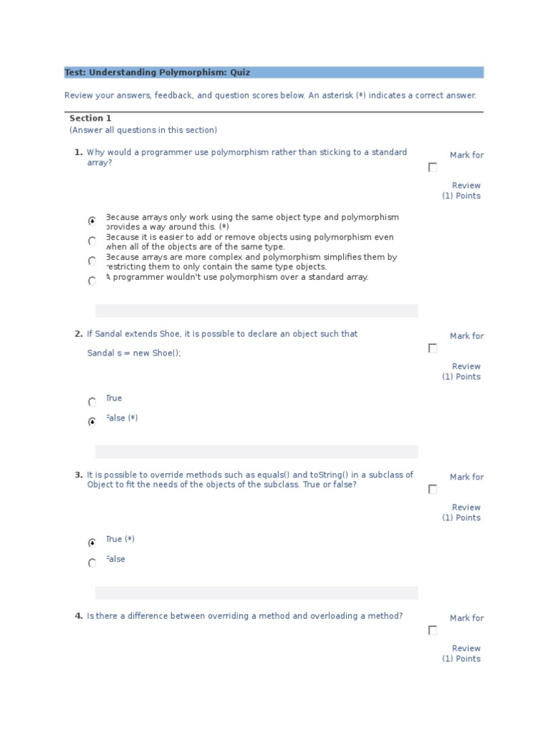 Understanding Polymorphism | PDF | Method (Computer Programming ...
