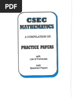 Mathematics A Complete Course With CXC Questions Volume 1 | PDF