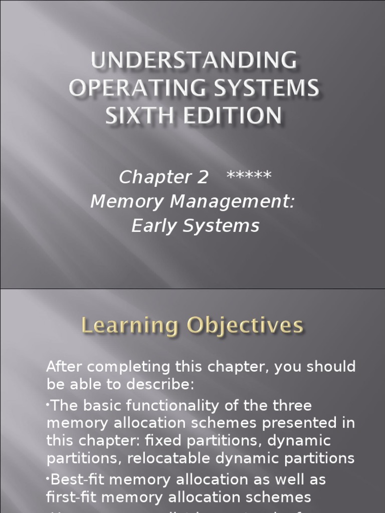 PPT ch02 | Download Free PDF | Operating System | Computer Data Storage