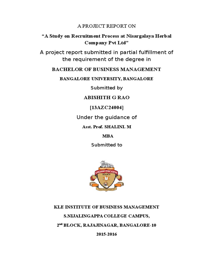 Project Title Pages Pdf Academia Cognition