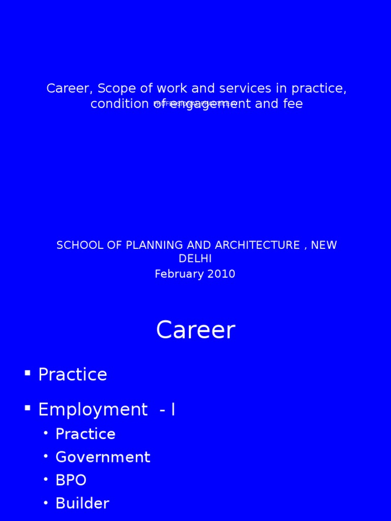 Professional Practice (Architecture) | Architect | Design