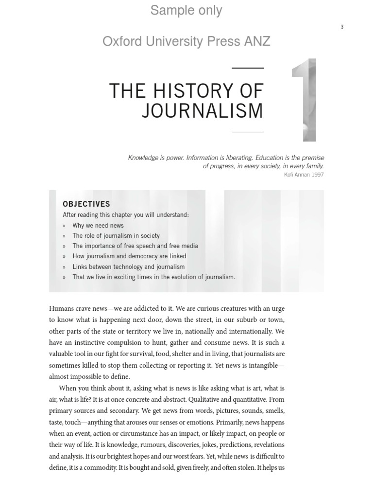 History of Journalism | PDF | Telegraphy | Journalism