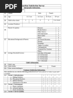 School Feedback Form For Parents Sample PDF | PDF