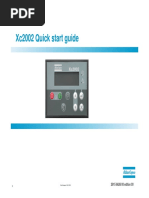 XC2003 Controller Overview and Fault Codes | PDF