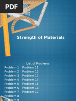 Strength of Materials Formula Sheet | PDF | Strength Of Materials ...