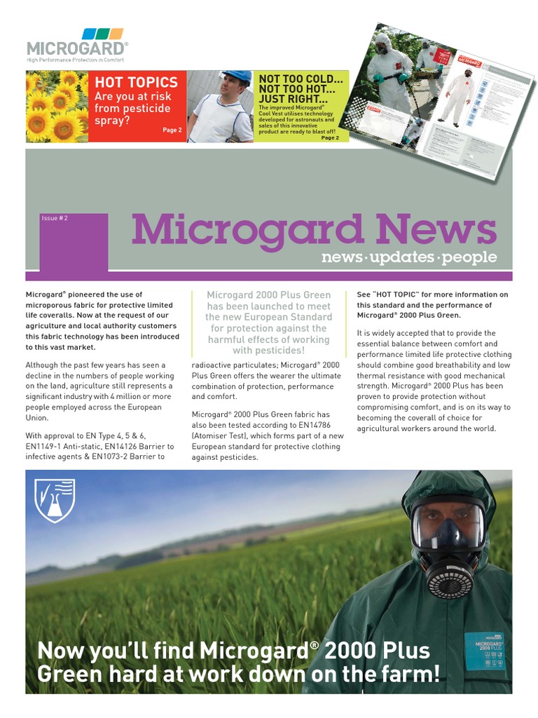 Microgard News 2nd Edition Final 2008 07 | PDF | Technology & Engineering