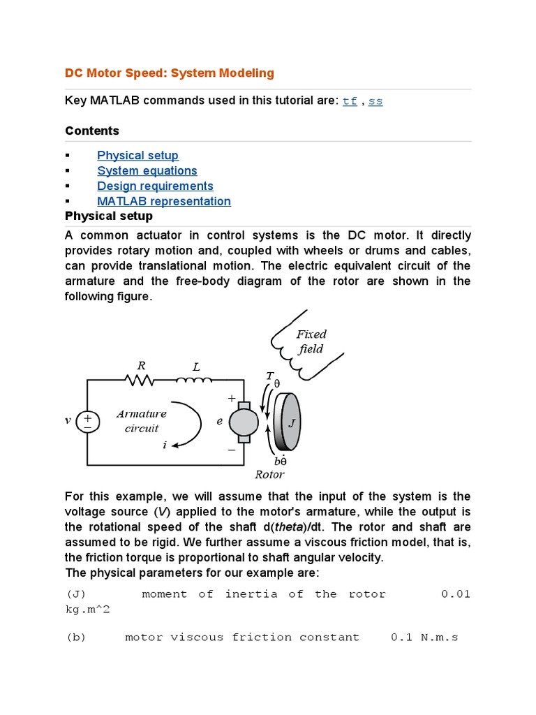 DC Motor | PDF | Electric Motor | Torque