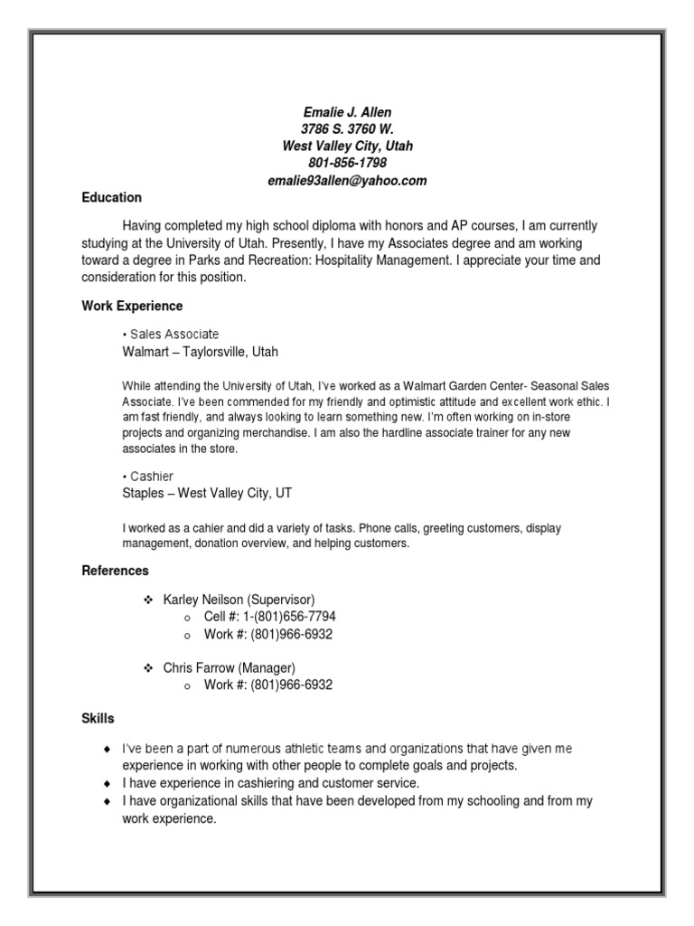 Allen Resume | PDF