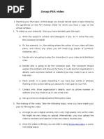 RTA 102 F21 PSA Script Template | PDF | Typography | Human Communication