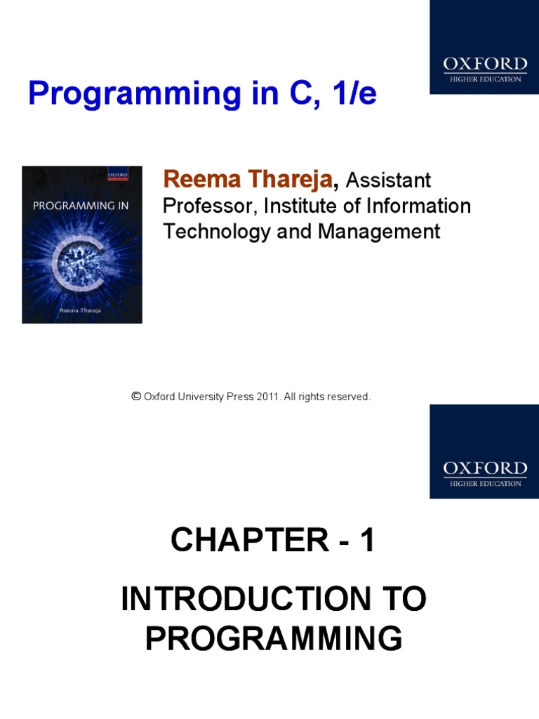 Programming In C 1e Pdf Assembly Language C Programming Language