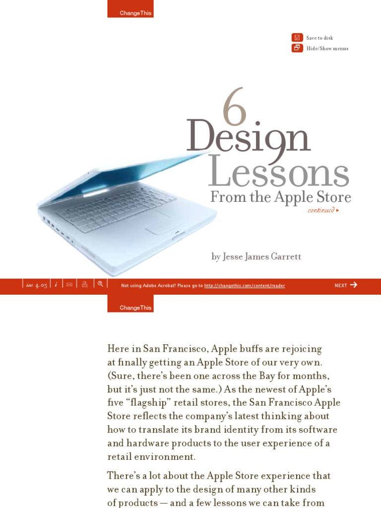 Design Lessons | PDF