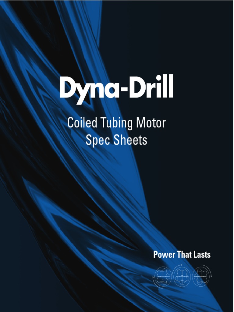 Coiled Tubing Motor Spec Sheets: Power That Lasts | PDF | Transmission ...