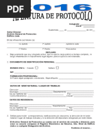 Significado de Las Hoja de Protocolo | PDF