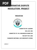 ARBITRATION Project File LLB-4th Sem | PDF | Alternative Dispute Resolution | Arbitration