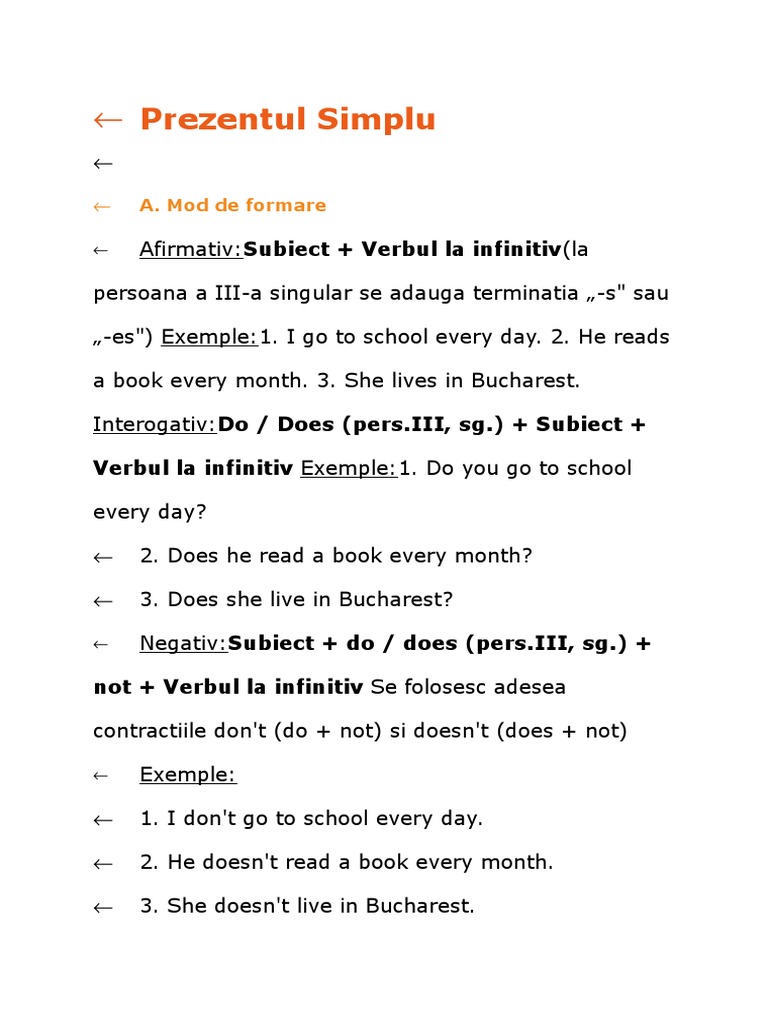 Gramatica Engleza | Download Free PDF | Languages