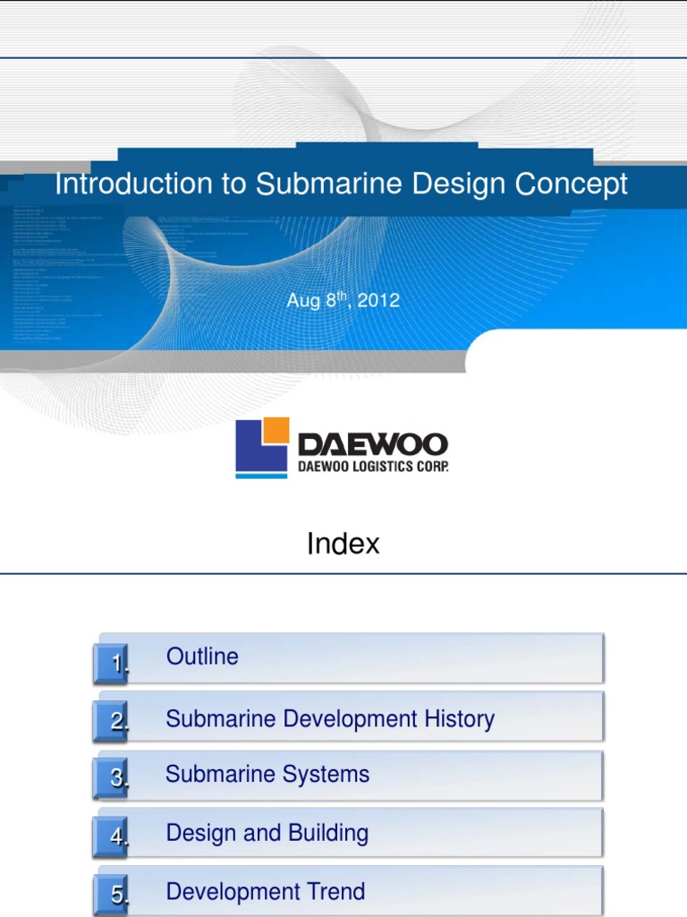 Submarine Design Concepts Overview | PDF | Submarines | Sonar