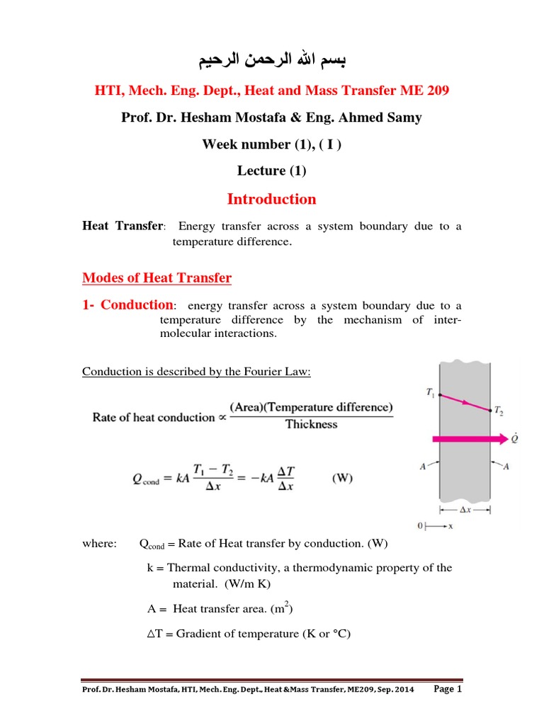 2 Conduction | PDF | Heat Transfer | Thermal Insulation