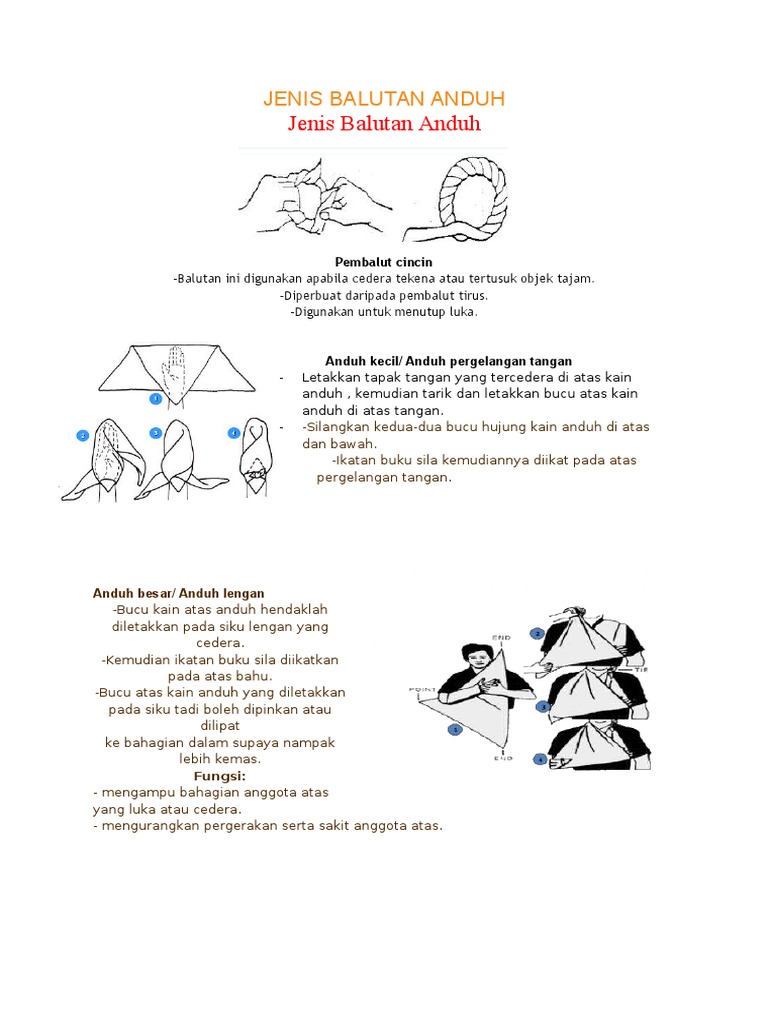 Jenis Balutan Anduh | PDF