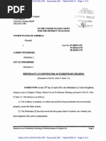 Notice of Touhy Requests R 1498 | PDF | Deposition (Law) | Witness