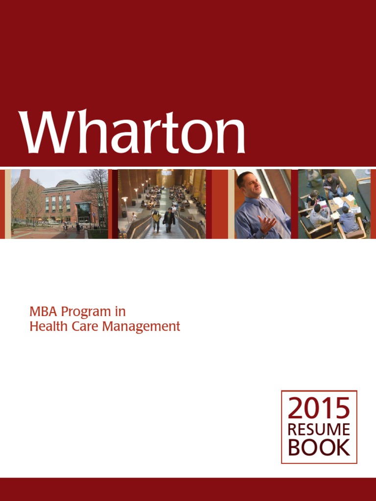 Wharton - 2015 Resume Book | PDF | Wharton School Of The University Of ...