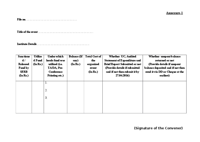 Event Fund Utilization Report Template | PDF | Finance & Money Management