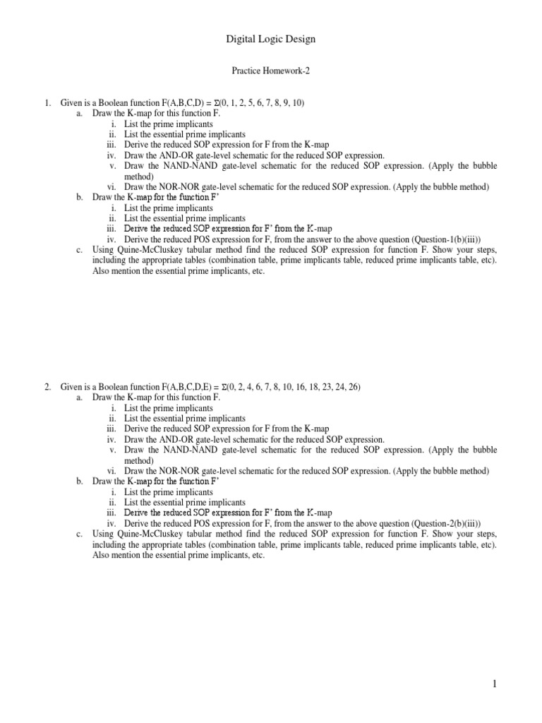 Digital Logic | PDF | Logic Synthesis | Logic Gate