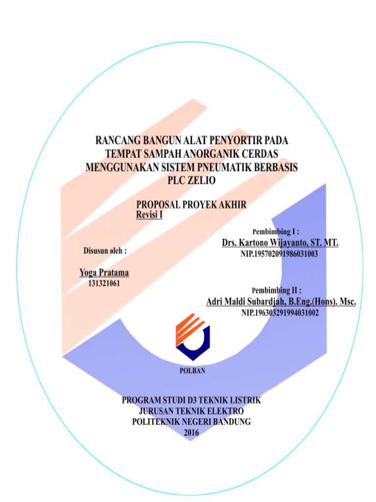 Contoh Cover CD POLBAN | PDF