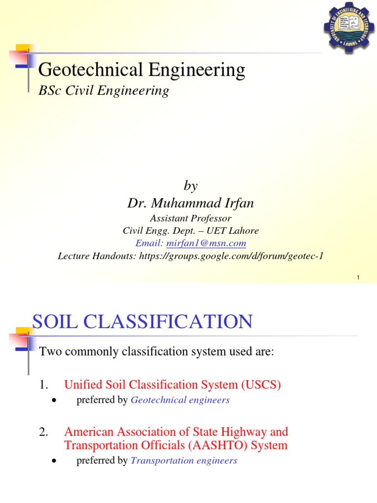 Soil Classification Systems Overview | PDF | Sand | Silt