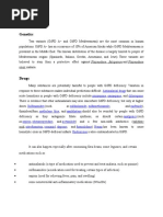 MIMS Summary Table-G6PD | PDF