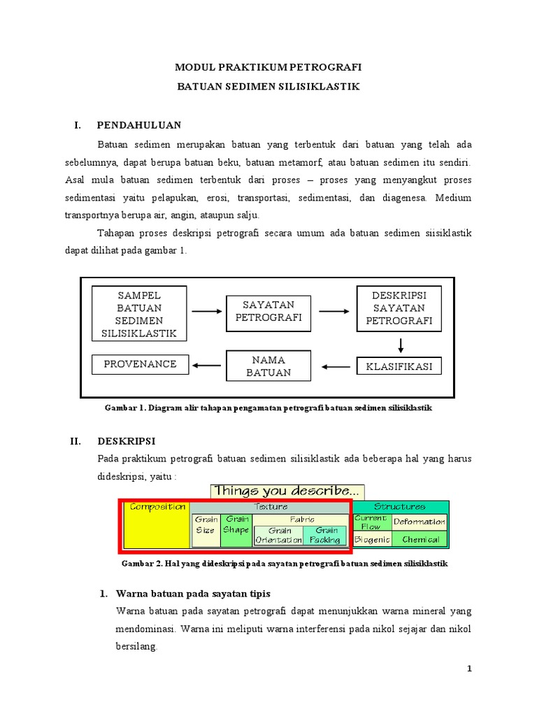 Modul Praktikum Petrografi | PDF