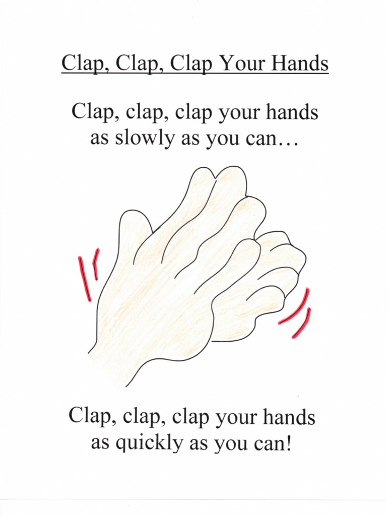 Clap Clap Clap Your Hands, Color | PDF