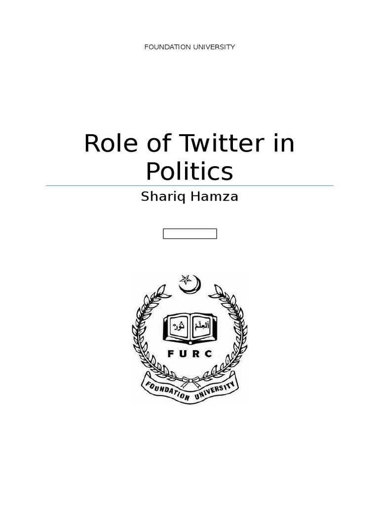 Twitter's Impact on Political Engagement | PDF | Twitter | Social Media