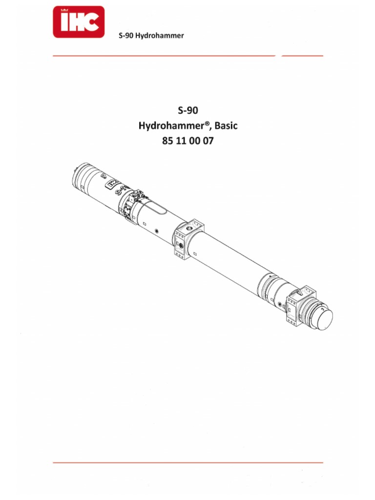 IHC S90 Hydraulic Hammer Accumulators Repair Procedures | Download Free ...