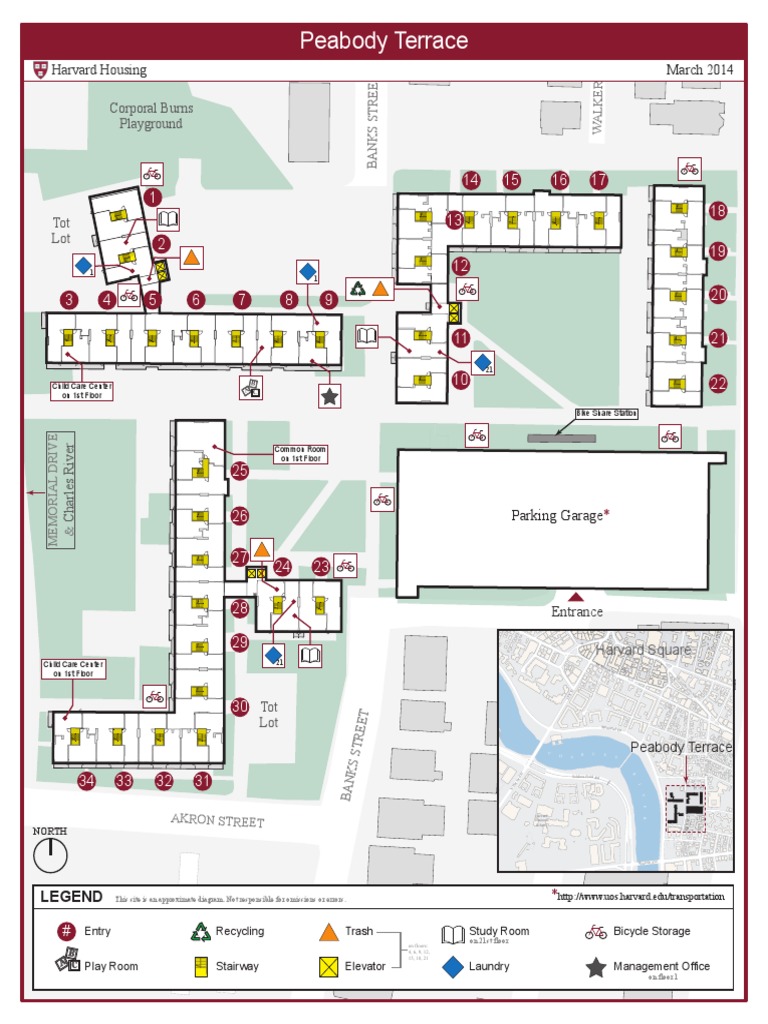 Peabody Terrace Site Map | PDF