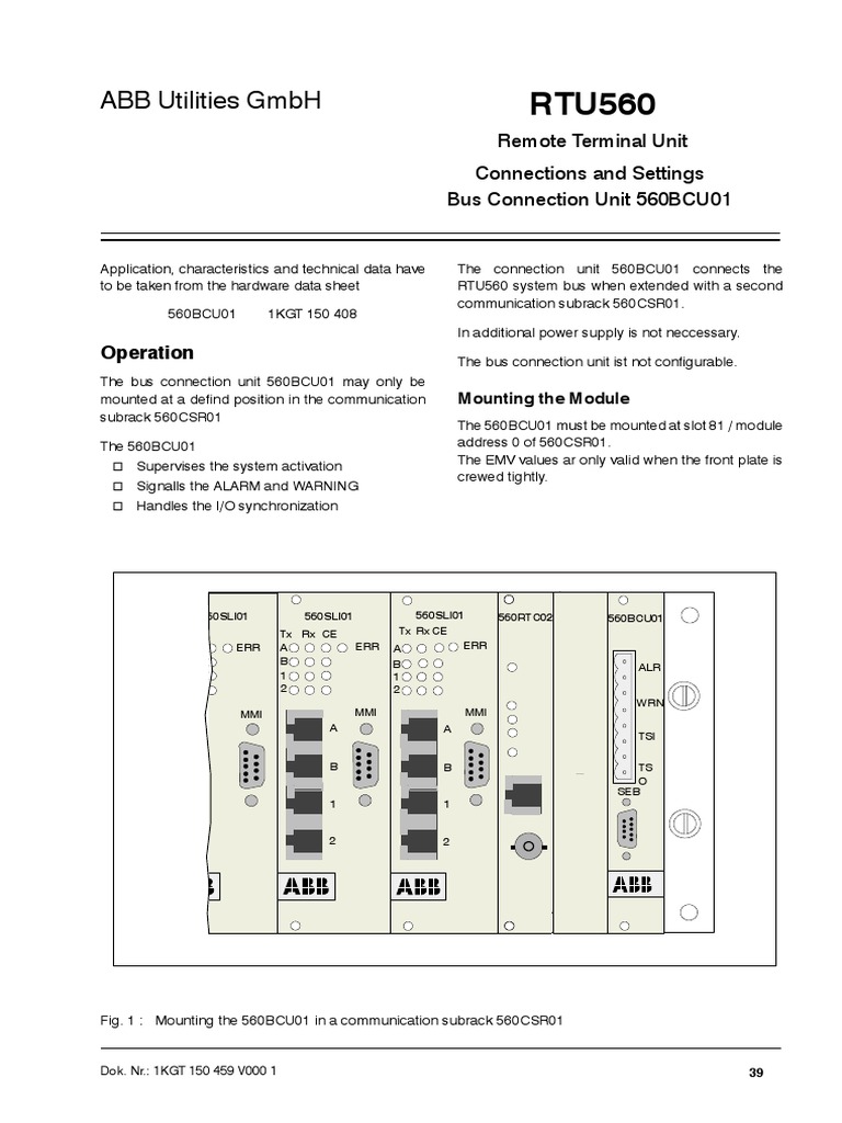 E560 Bcu01 CS | PDF | Digital Electronics | Computer Hardware