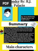 Wonder, R. J. Palacio | PDF