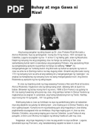 Mga Liham Ni Jose Rizal | PDF