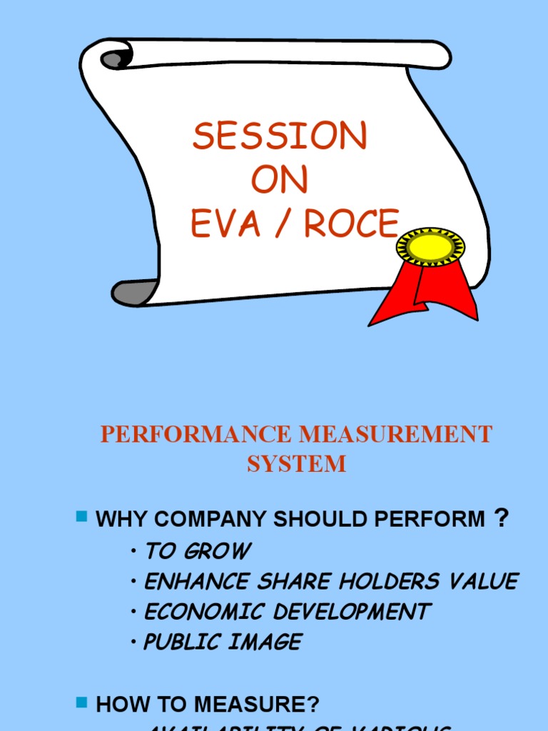 Roce Eva | PDF | Depreciation | Profit (Accounting)