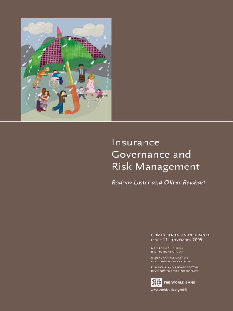 Primer11 Insurance Governance Risk Mangement PDF | PDF | Audit ...
