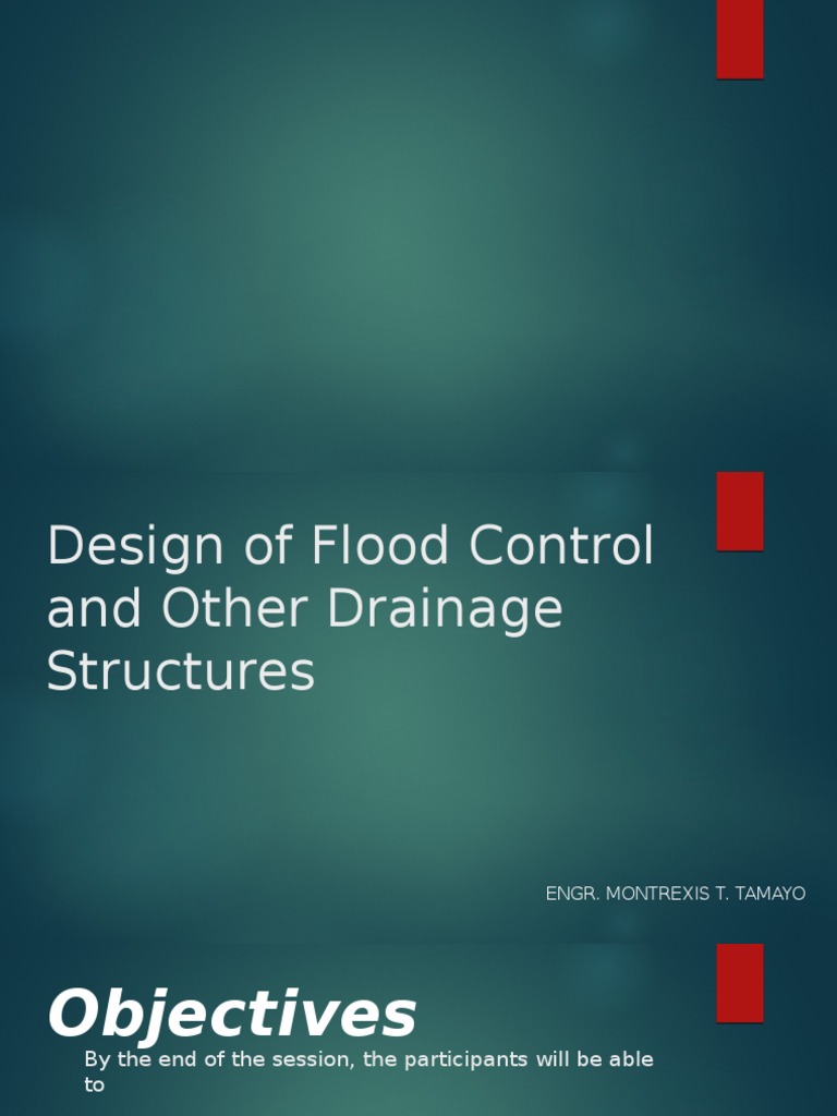 Flood Control Structures Design Guide | PDF | Levee | Flood