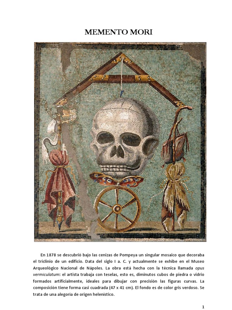 Memento Mori | PDF | Cupido | Pompeya