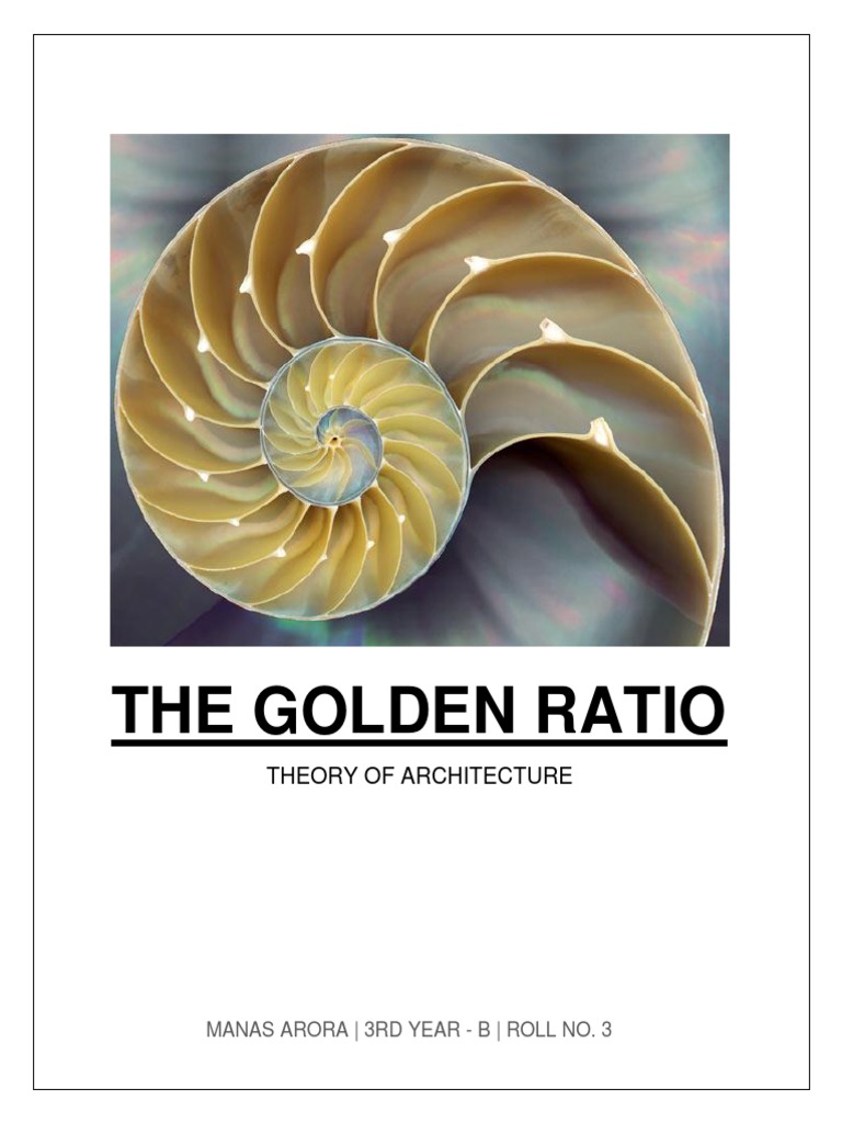 The Golden Ratio | Ratio | Mathematics