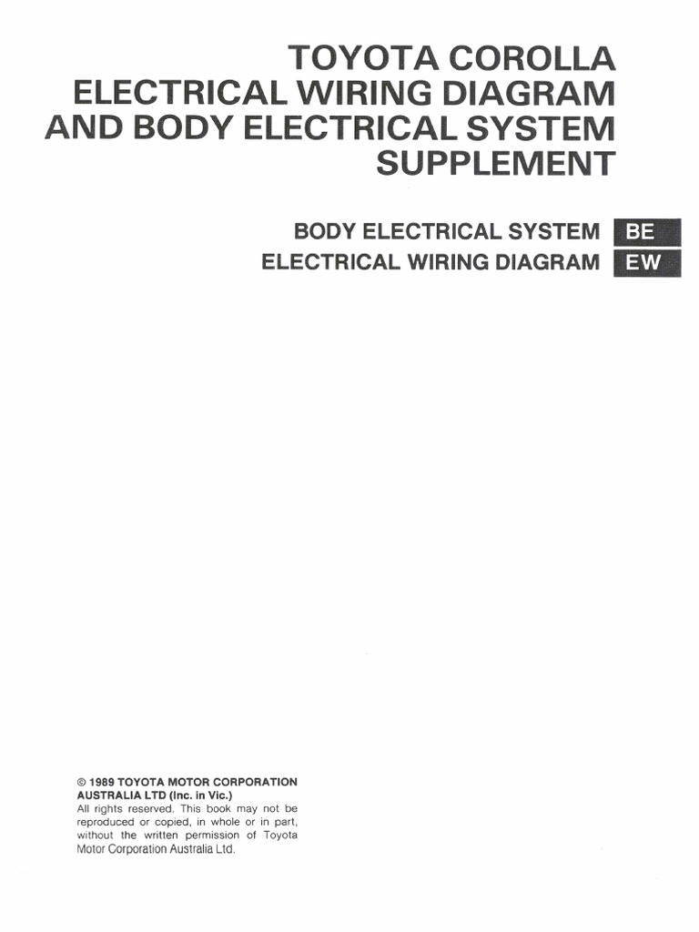 AE92 Wiring Diagram Supp | PDF